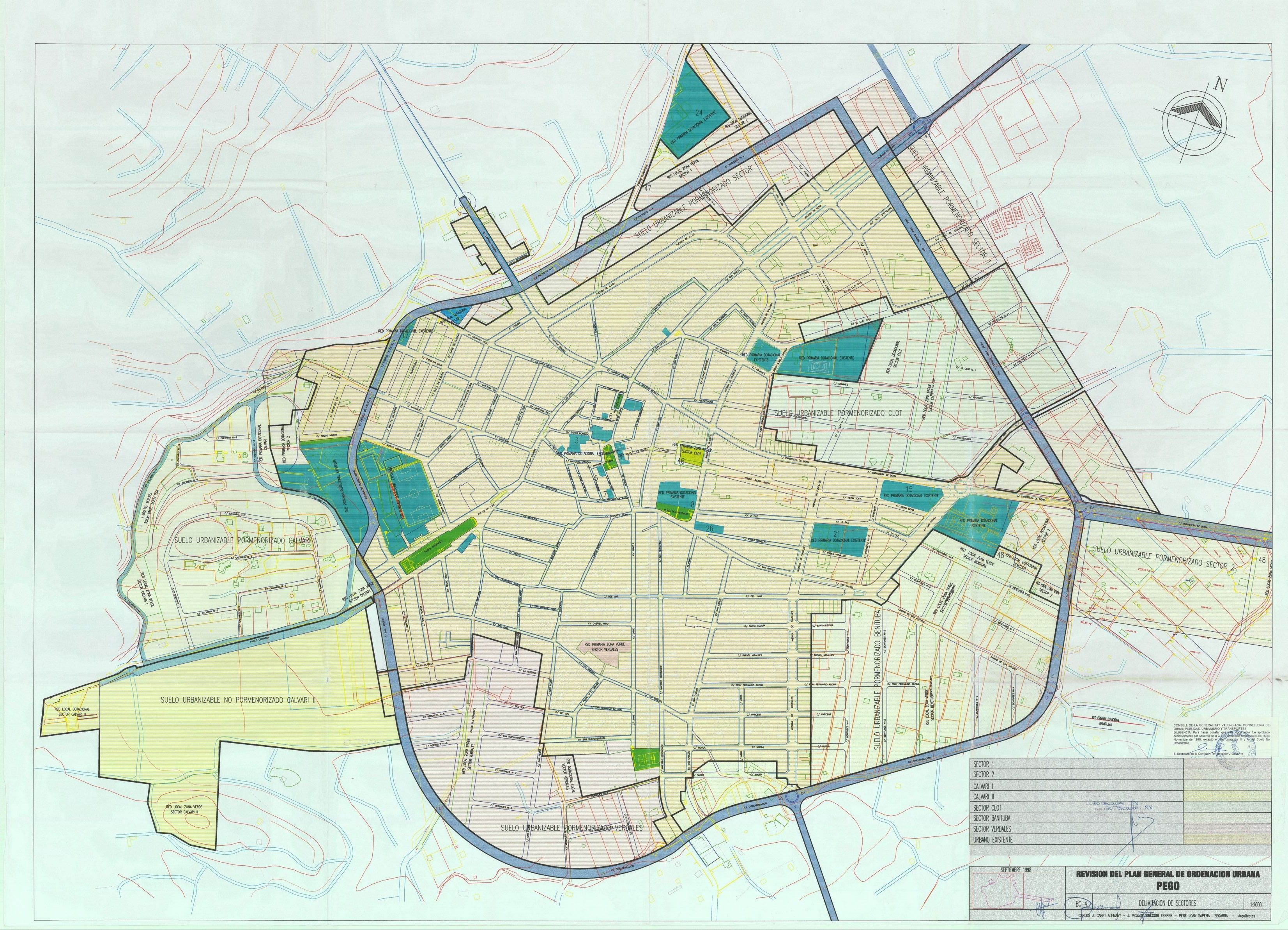Ajuntament de Pego - Pla General Ordenació Urbana