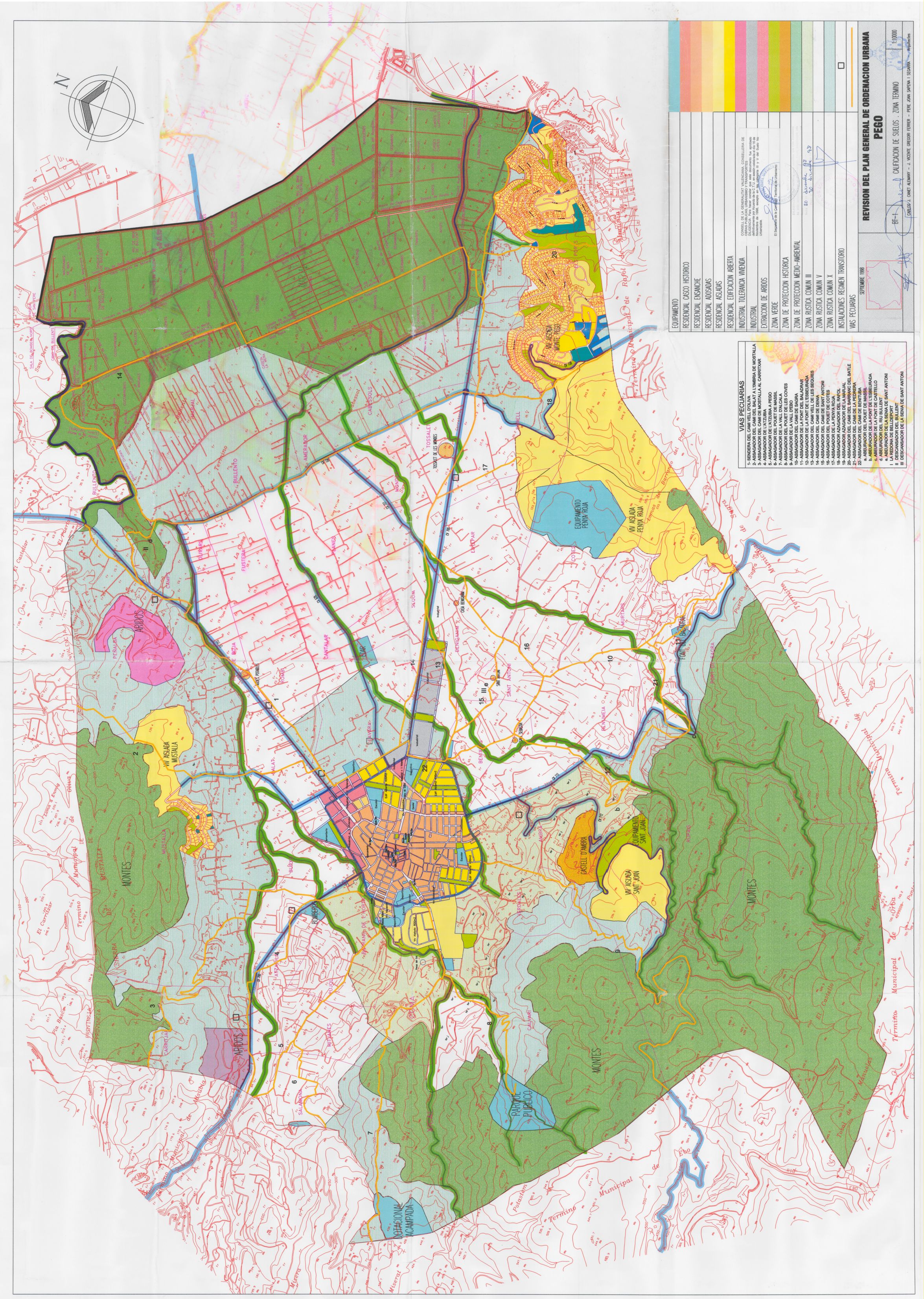 Ajuntament de Pego - Pla General Ordenació Urbana